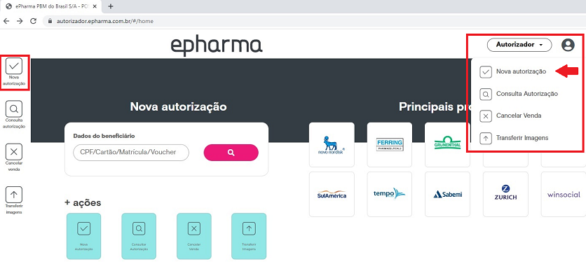 E-PHARMA - PBM | Base de Conhecimento