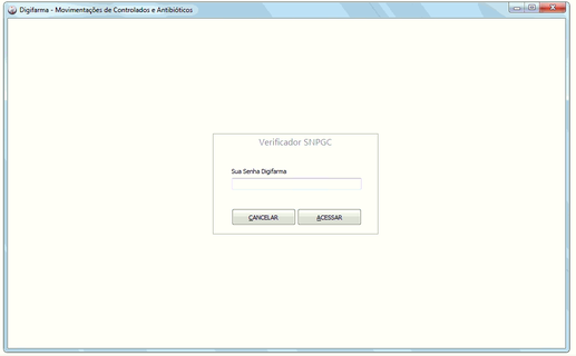 GERAR O ARQUIVO SEMANAL PARA O SNGPC | Base de Conhecimento